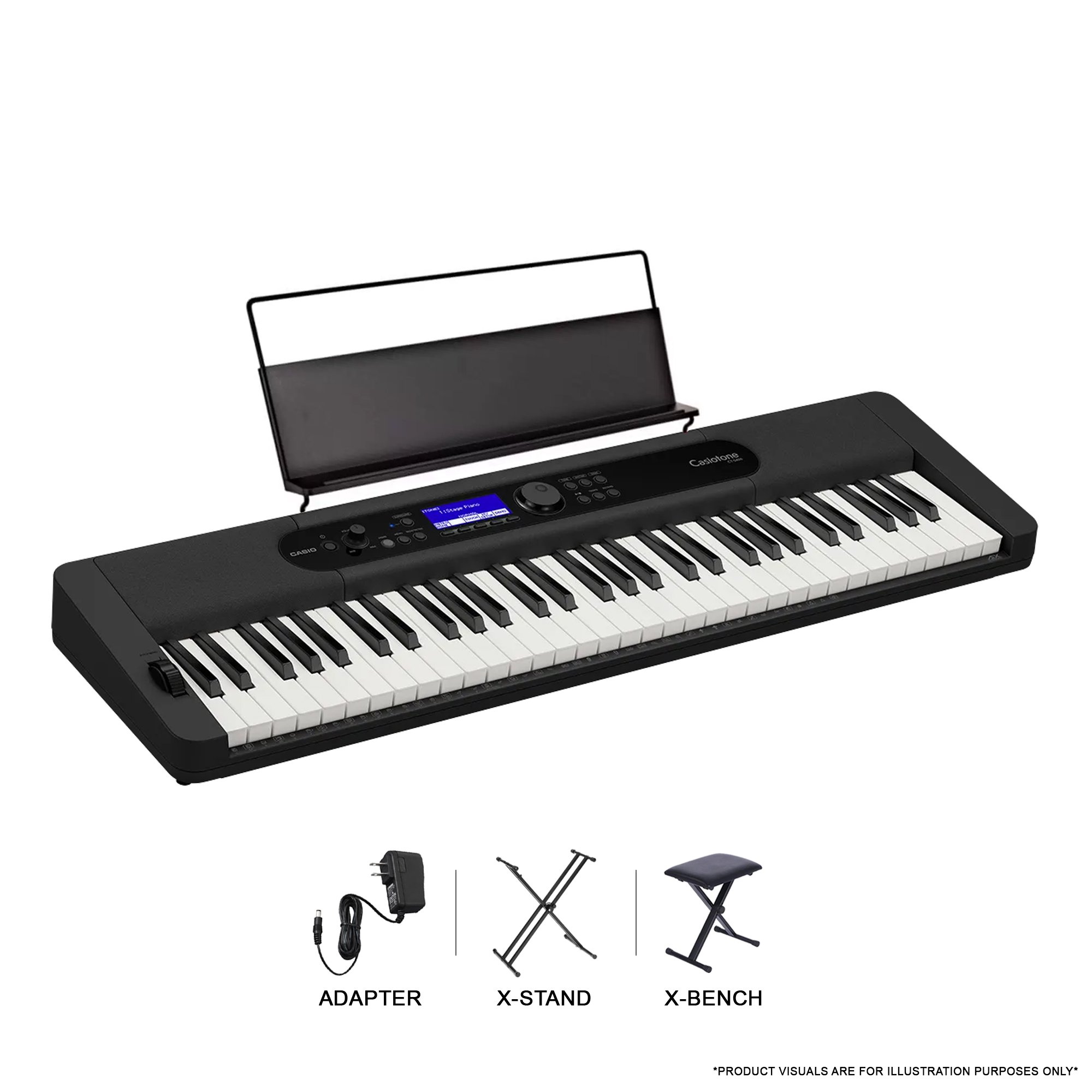 Casio Casiotone CT-S400 - 61 Keys (Touch Response) | TMW